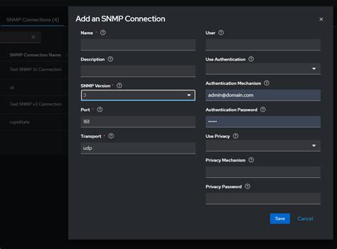 rconfig device snmp polling