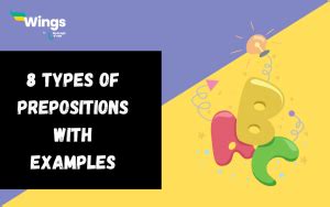 8 Types Of Prepositions With Examples Exercises Leverage Edu