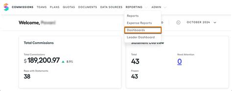 Manage Spiff Dashboards Salesforce Trailhead