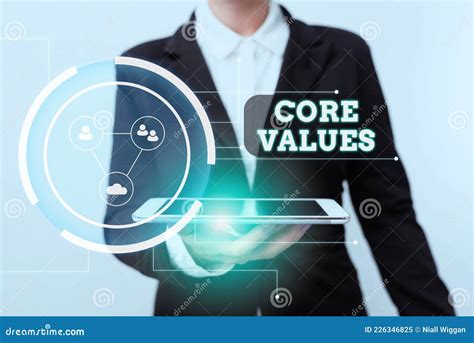 Inspiration Showing Sign Core Values Business Overview Principles Which Guide And Determine