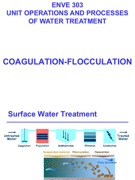 3 Coagulation Flocculation 2024 Pdf Colloid Materials