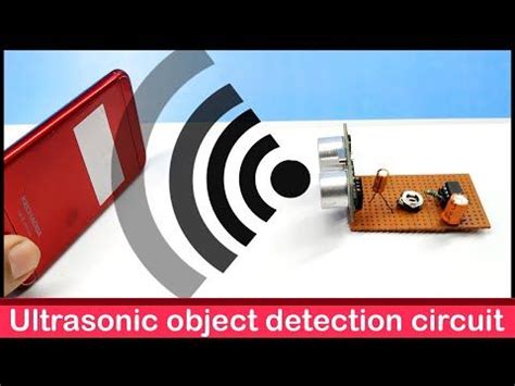 Ultrasonic Object Detection Circuit Without Arduino YouTube Simple Circuit Circuit Arduino
