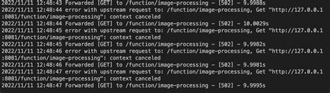 Technical Support Request For Timeouts · Issue 1766 · Openfaasfaas