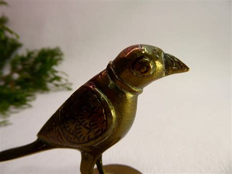 Brass Bird Hawk Horus Falcon God Egyptian Bird Son Of Isis And