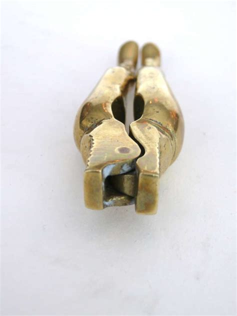 Solid Brass Ladies Legs Nutcracker At 1stdibs