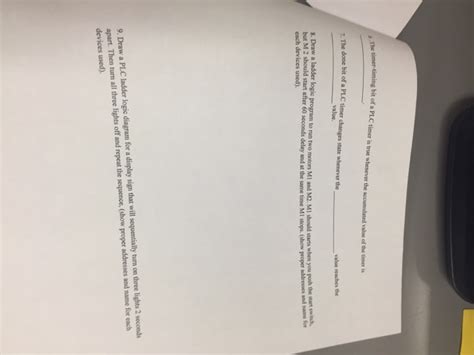 Solved The Timer Timing Bit Of A PLC Timer Is True Whenever Chegg Com