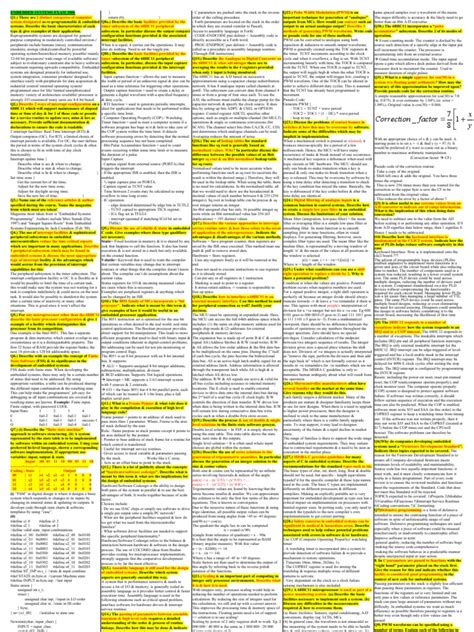 cheat sheet pdf c programming language embedded system