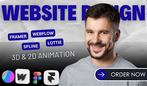 3d Interactive Web Design 2d Lottie Animation Spline Animation Webflow Framer By Ronudom Fiverr