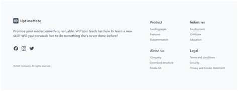 Footer Components Themes Dev