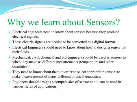 Basic Sensors Technology Pptx Internet Of Things Internet