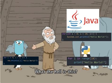 My Experience With Golang Rprogrammerhumor