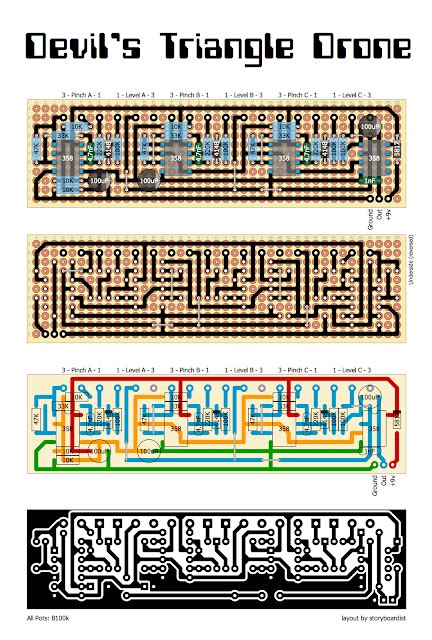 Perf And PCB Effects Layouts Synth