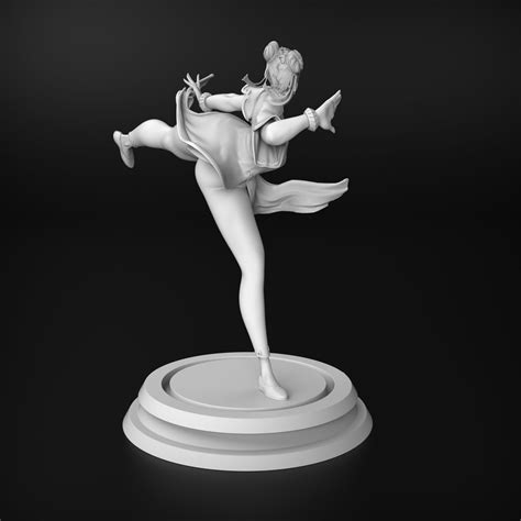 Stl Street Fighter 6 Chun Li 3d Print Model 3d Printing Stl File Etsy