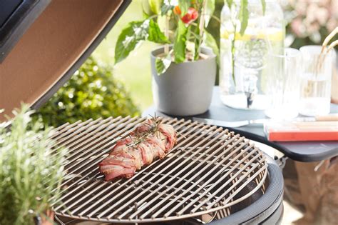 Lightly Smoked Belgian Blue On The Bbq Barbecook