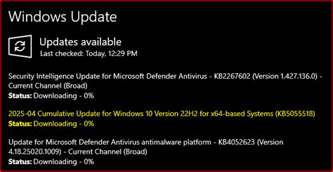KB5055518 Windows 10 Cumulative Update build 19045.5737 (22H2) Windows Update - Windows 10 Forums