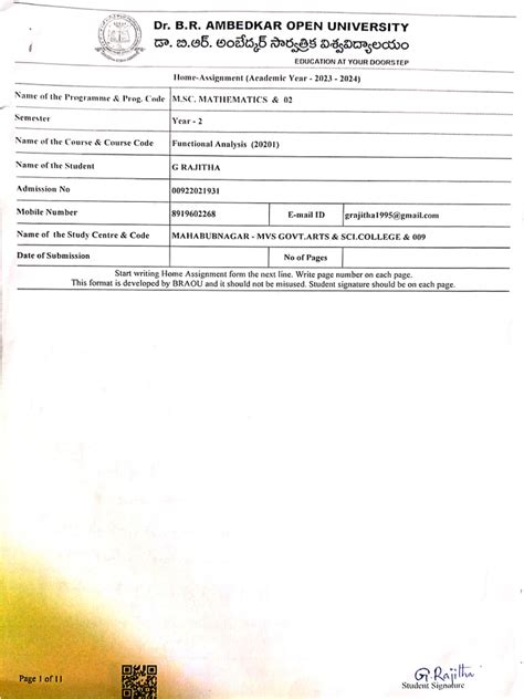 Functional Analysis Assignment 1 Pdf