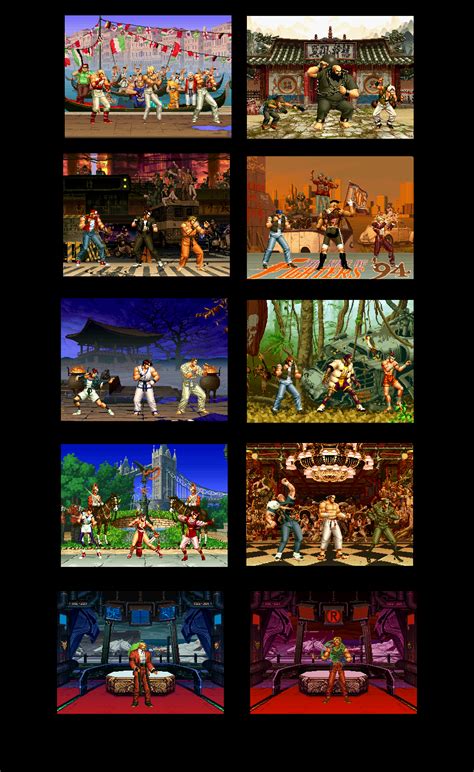 Kof 94 Stages By Lonerphoenix On Deviantart