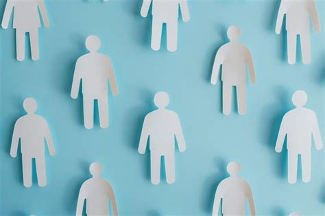 Colorful Paper Cutout Figures Representing Diversity And Inclusivity Social Unity And Equality