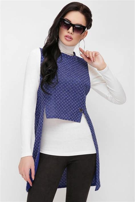 Оригінальний жіночий жилет — ціна 340 грн у каталозі Жилети Купити жіночі речі за доступною