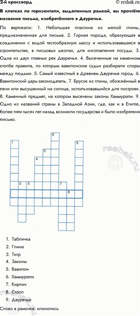 (Решено)Задание №54 ГДЗ Рабочая тетрадь Часть 1 Годер Вигасин 5 класс ...