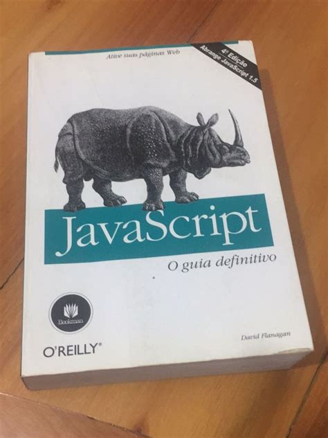 Javascript O Guia Definitivo Livro OReilly Usado 20709336 Enjoei