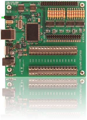 USB II OEM Series Or USB Isolated Digital Input Modules Assured Systems