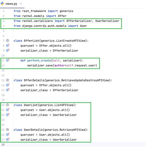 Building APIs With Django REST Framework PyCharm Documentation