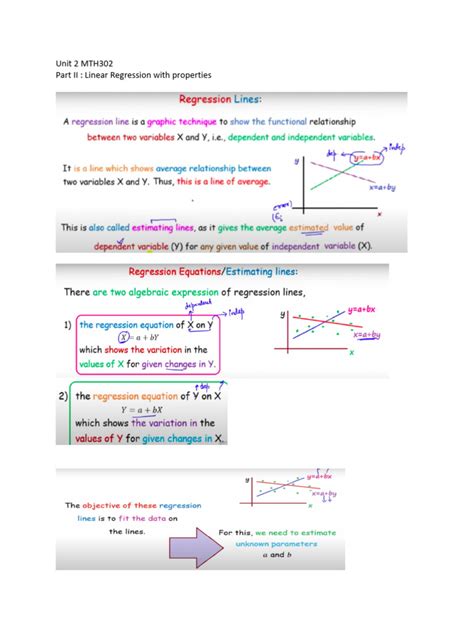 Linear Regression Problem With Solution Pdf Pdf