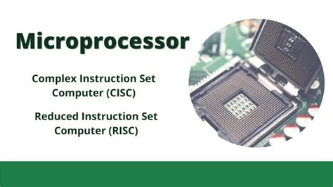 Microprocessor Presentationpptx Computing Technology And Computing