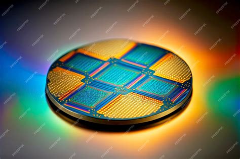 Premium Photo Microchip And Transistor Innovation Wafer Semiconductor
