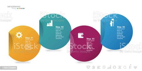단계 옵션 웹 사이트 Ui 앱 비즈니스 프리젠 테이션에 대한 인포 그래픽 템플릿을 요소입니다 인포그래픽 템플릿 스톡 일러스트 태국 인포그래픽 가리키기에 대한 스톡 벡터 아트