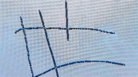 Canvas Draw Line In Lvimgcf1bit Mode The Line Is Not Continue