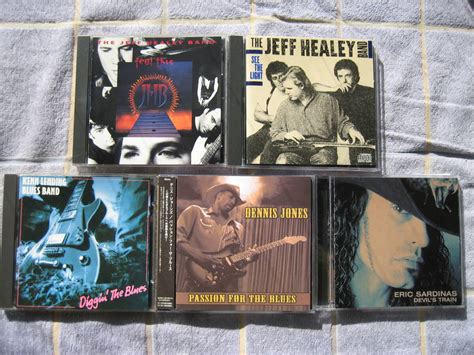 Yahooオークション Cd ブルースcd5枚まとめて Jeff Healey Band2枚