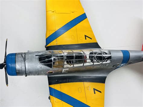 Trumpeter Devastator With Airscale Cockpit And Propeller Ready For