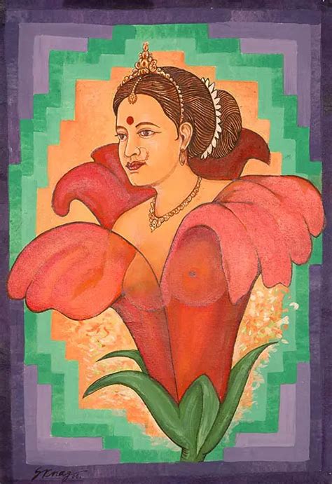 Nymph Exotic India Art