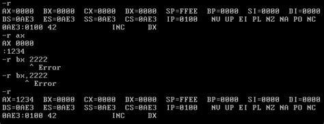 汇编mov指令的操作对象都可以是什么、一些debug指令的介绍汇编movsql Csdn博客