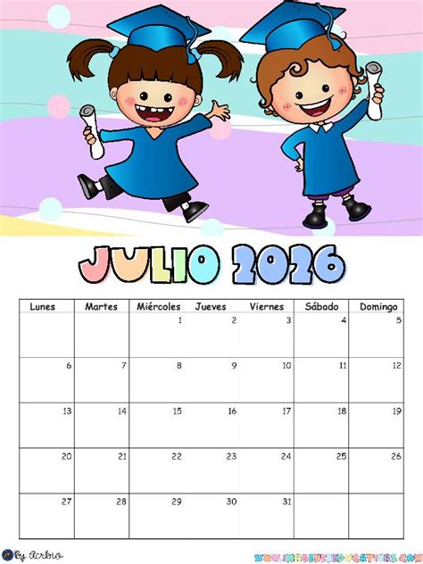 Fabuloso Calendario Escolar 2025 2026 Para Anotar Imagenes Educativas