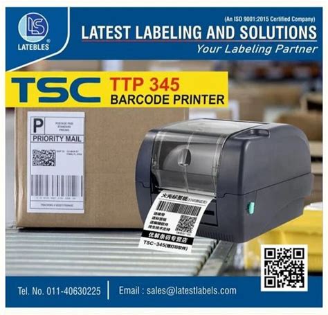 Tsc Barcode Printers Print Speed Dpi Max Print Width Inch At Piece In New Delhi