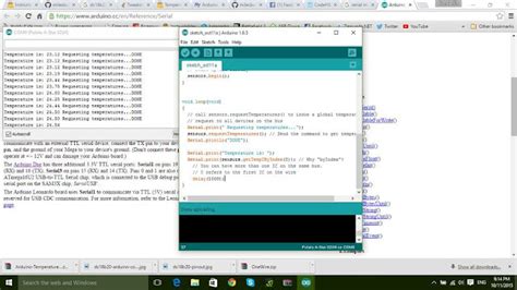 Membuat Arduino Themperatur Ds18b20