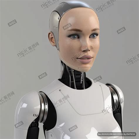 Ai创作图数字人 类人机器人 机器人女孩 机器人外观 人工智能机器人智能人 智能机器人设计 科技科学机器人 写实机器人 智能卡通人物 机器人