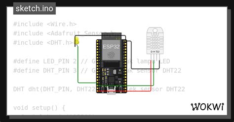 Monitoring Suhu Dh22 Copy 2 Wokwi Esp32 Stm32 Arduino Simulator