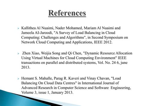 Optimal Load Balancing In Cloud Computing Pptx