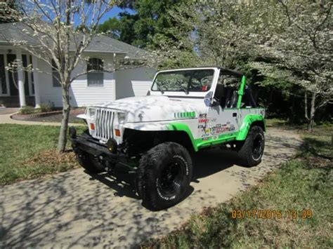 custom jeep yj cj tj project wrangler classic jeep wrangler 1988 for sale