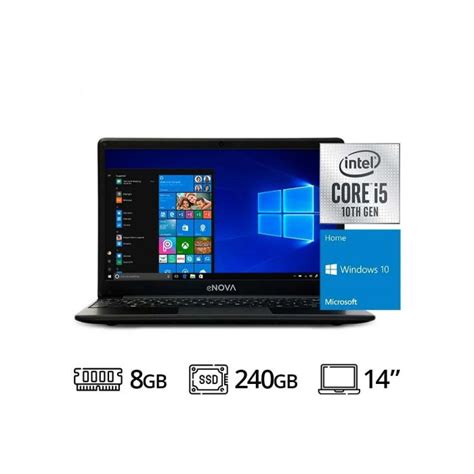 Notebook ENOVA C141 Intel Core I5 8GB RAM 240GB Almacenamiento Pantalla 14 TMC