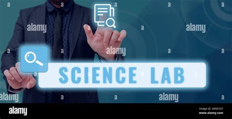 Conceptual Caption Science Lab Word For Special Facility Where Experiments Are Done And With