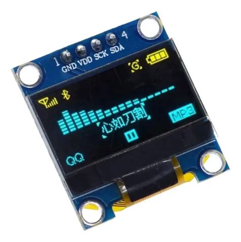 Modulo Display Oled I c Ssd Lcd Arduino Pic R em Barra Bonita São Paulo