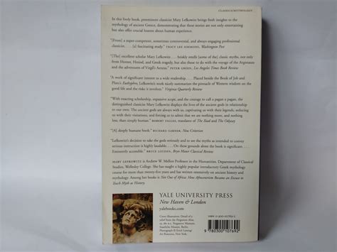 Mary Lefkowitz Greek Gods Human Lives 79852229