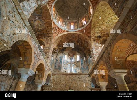 Interior Details Of The Pantanassa Church In Pantanassa Monastery At
