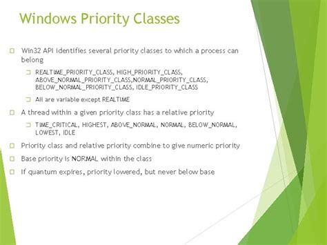 Operating Systems Examples To Examine The Scheduling Algorithms