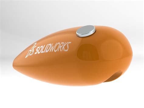 Motorcycle Feul Tank Free 3d Model Cgtrader